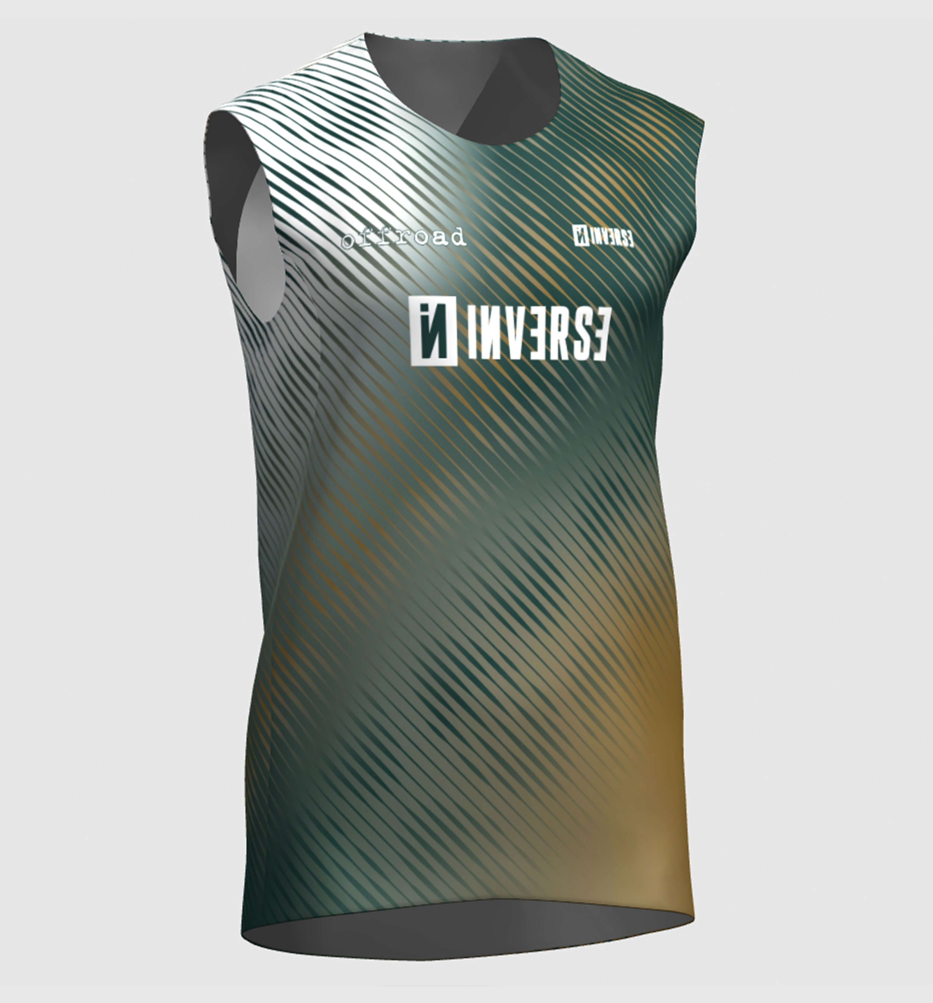 Sleeveless running top OFFROAD (MEN) | Inverseteams