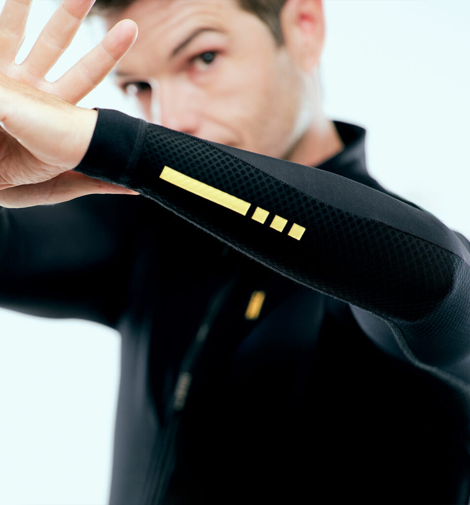Maillot manga larga PURE LEVEL BLACK (HOMBRE) | Inverseteams