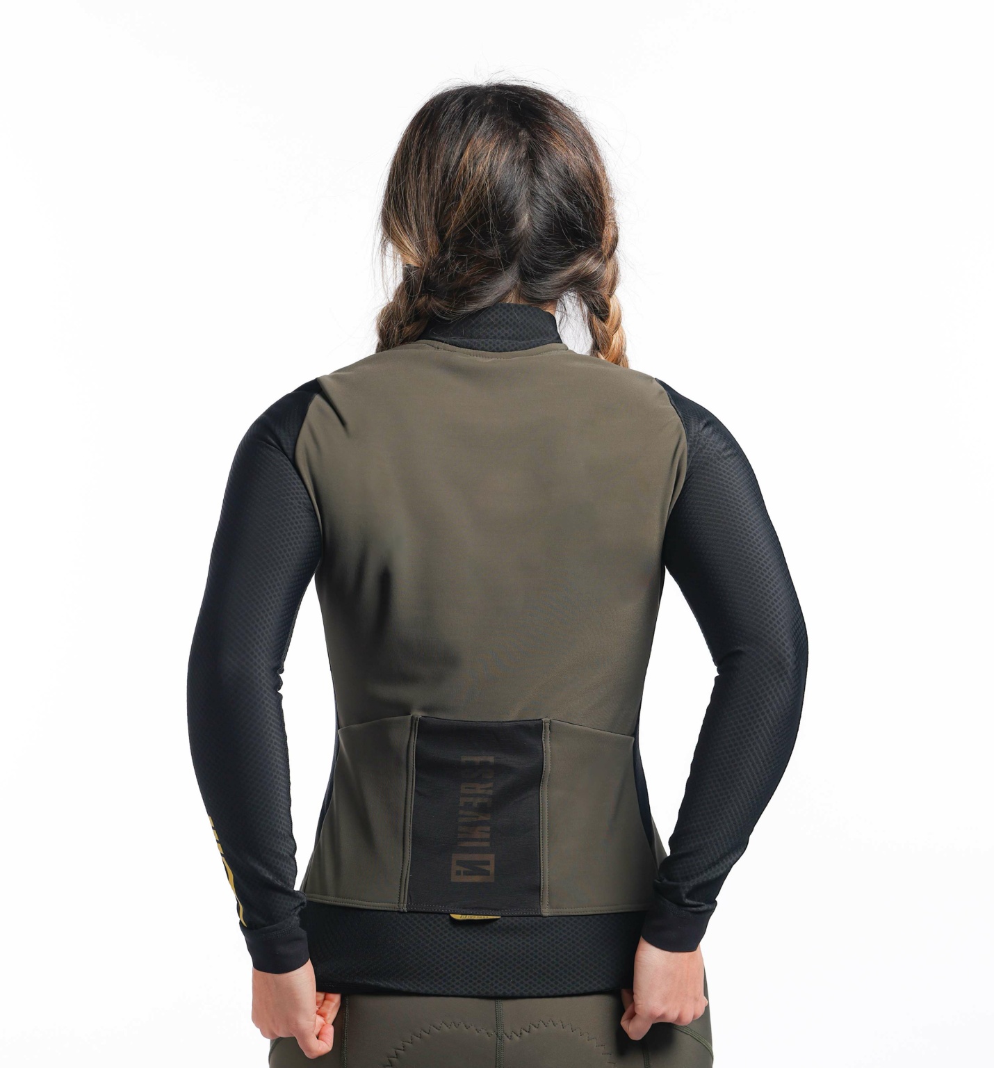 Maillot ciclista manga larga PURE GRAVITY KAKY (MUJER) | Inverseteams