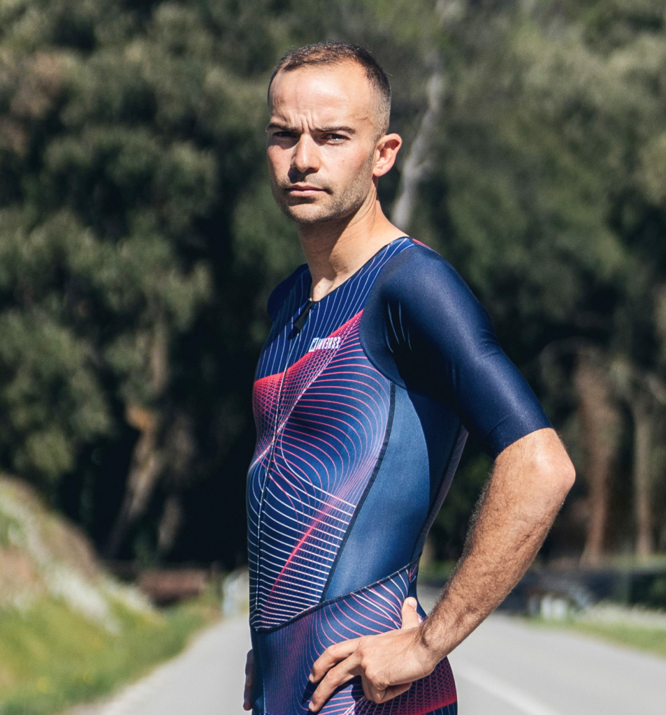 Short sleeve trisuit COSMOS + NICK