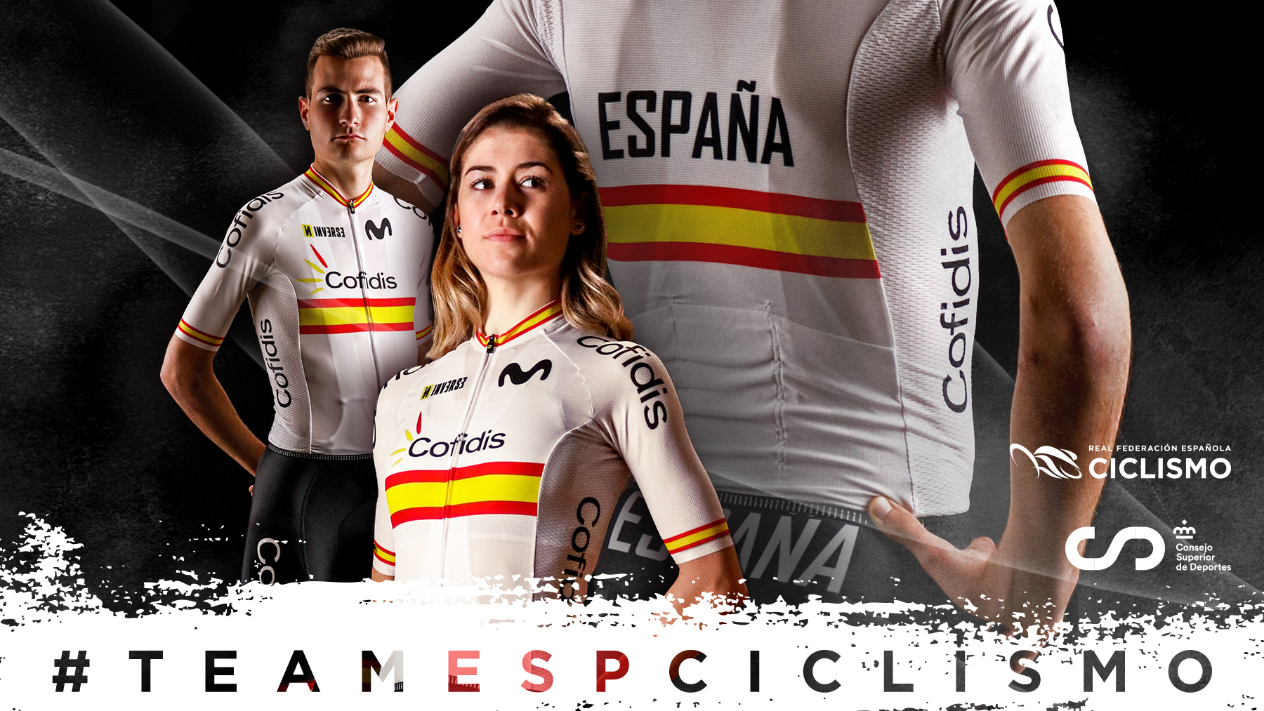 The new jersey and bib shorts of the Spanish Cycling Team | Inverseteams